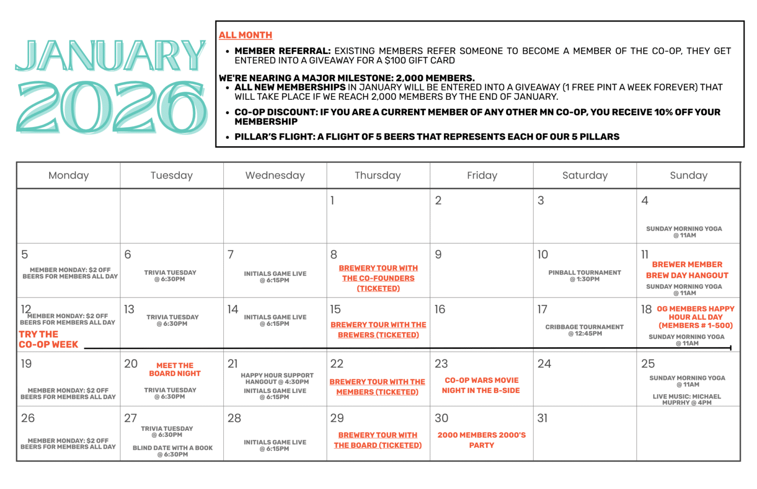 Dryve January - Broken Clock Brewing Cooperative